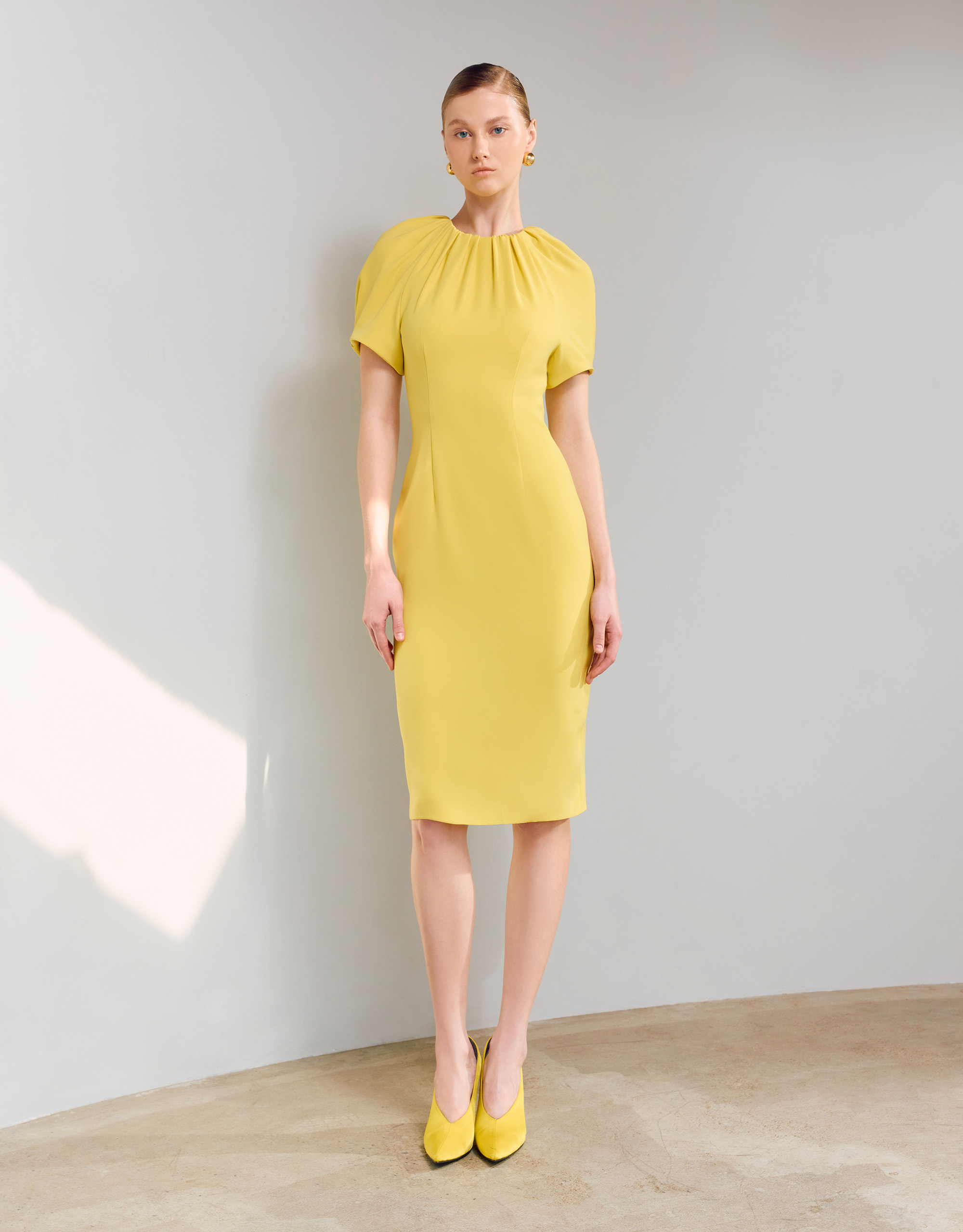 Lomi Puff Sleeve Dress - ASAVAGROUP